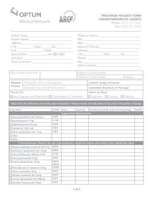 Fillable Online OMNTreatment-Request-ChemoFormv1indd Fax Email Print ...