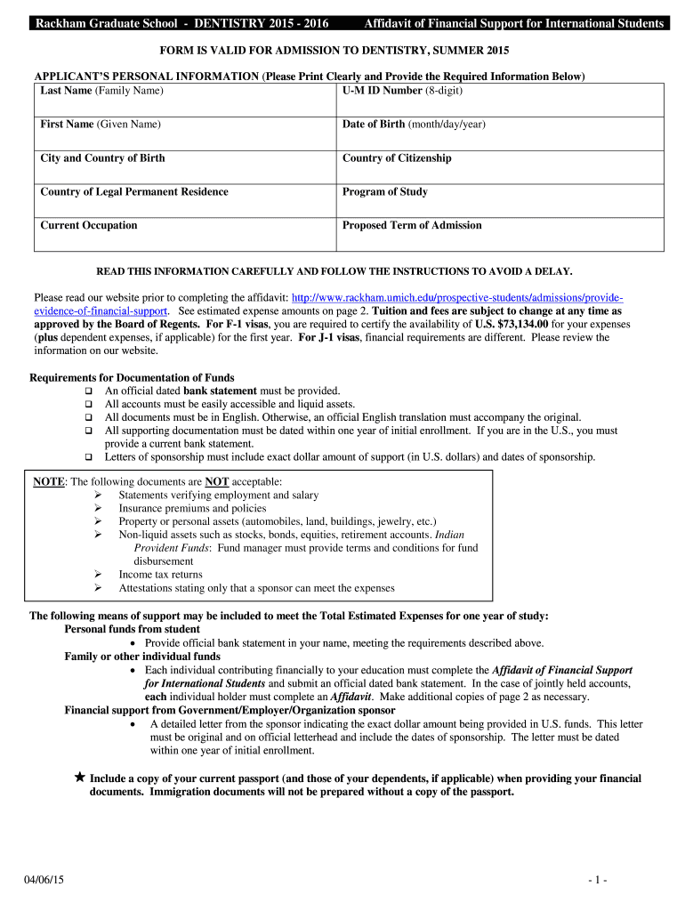 Fillable Online secure rackham umich Rackham Graduate School ...