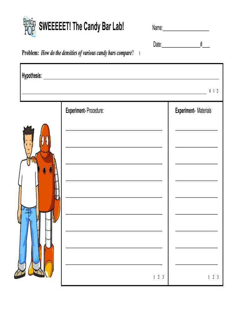 Fillable Online Candy Bar Densities - granburyisdorg Fax Email Print ...