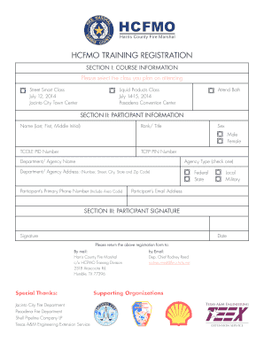 Fillable Online fbcoem HCFMO - Homepage FBC Office of Emergency ...