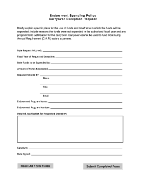 Fillable Online louisvillefoundation Endowment Spending Policy ...