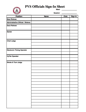 Fillable Online Meet Referee Administrative Official Referee Deck Fax ...