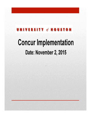 Fillable Online Concur Implementation Fax Email Print - pdfFiller