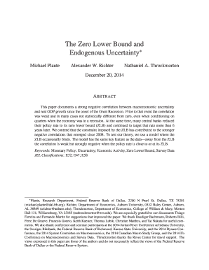 Fillable Online as vanderbilt The Zero Lower Bound and Fax Email Print ...