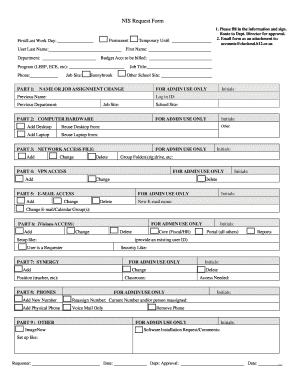 Fillable Online NIS Request Form - Clackamas Education Service District ...