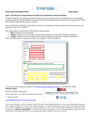 Fillable Online Encompass Newsflash #073 Fax Email Print - pdfFiller