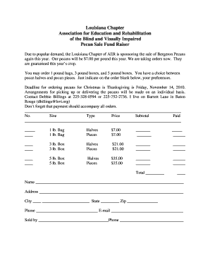 Fillable Online of the Blind and Visually Impaired Fax Email Print - pdfFiller