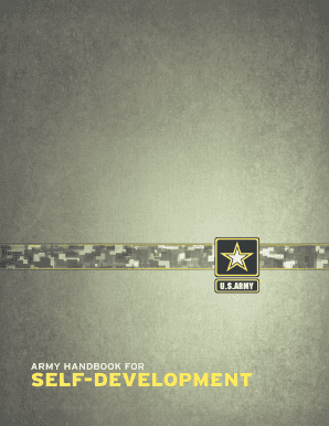 Fillable Online ARMY SELF DEVELOPMENT HANDBOOK Fax Email Print - pdfFiller