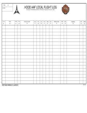 Fillable Online hood army FORT HOOD FORM 95-2-3 - hood army Fax Email ...