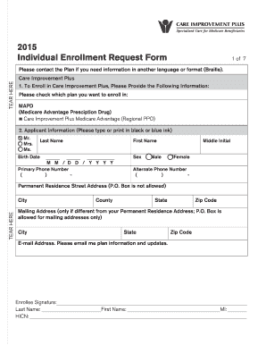 Fillable Online (Medicare Advantage Presciption Drug) Fax Email Print ...