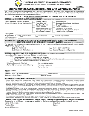 Fillable Online PHILIPPINE AMUSEMENT AND GAMING CORPORATION A Sure Bet ...