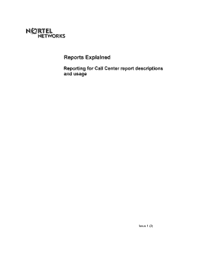 Fillable Online Reports Explained Fax Email Print - pdfFiller