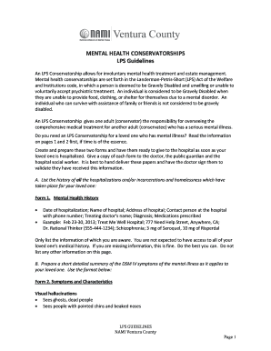 Fillable Online LPS Guidelines Fax Email Print - pdfFiller