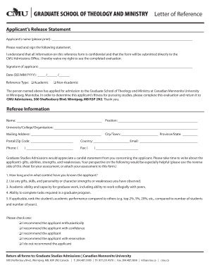 Fillable Online CMU GRADUATE SCHOOL MINISTRY Fax Email Print - pdfFiller