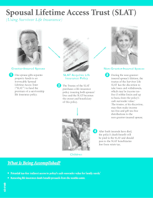 Fillable Online Spousal Lifetime Access Trust SLAT Fax Email Print ...