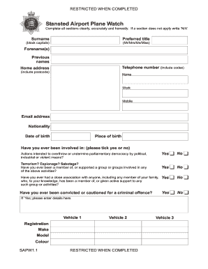 Fillable Online essex police appform11.cdr - essex police Fax Email ...