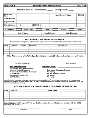 Fillable Online Indicate number of Verifications Discrepancies Fax ...