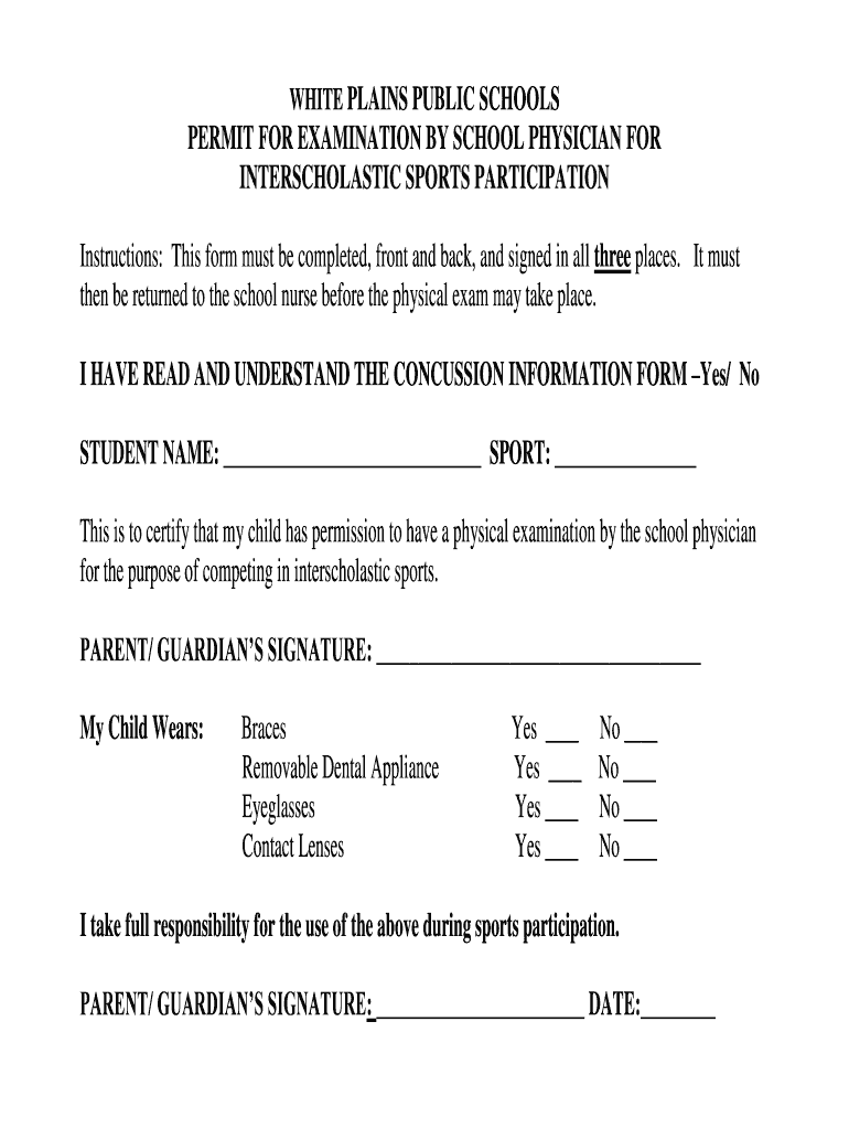 Fillable Online WHITE PLAINS PUBLIC SCHOOLS - wpcsdk12nyus Fax Email Print - pdfFiller
