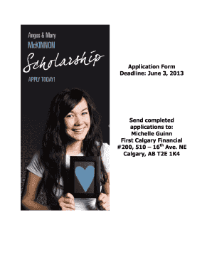 Fillable Online Application - First Calgary Financial Fax Email Print ...