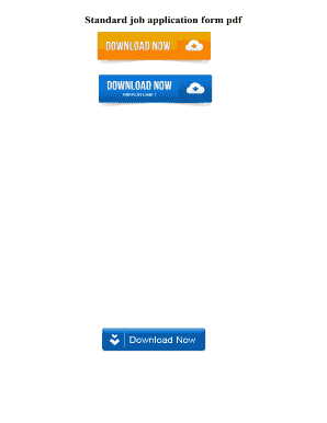 Fillable Online Standard job application form pdf Fax Email Print ...