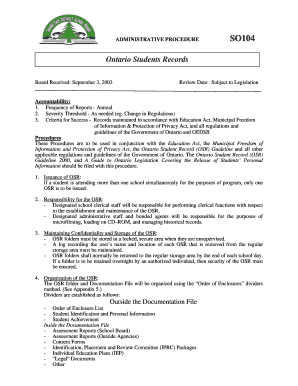 Fillable Online SO104 ontario student records OSRdoc Fax Email Print ...