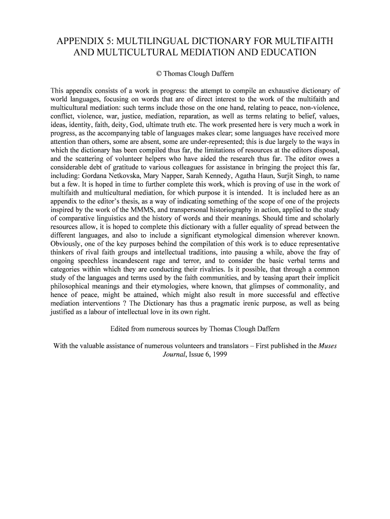 Fillable Online Thomas Daffern's Books and Publications Spotlight ...