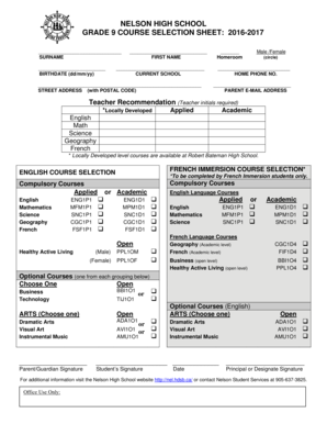 Fillable Online chatt hdsb NELSON HIGH SCHOOL - chatthdsbca - chatt ...