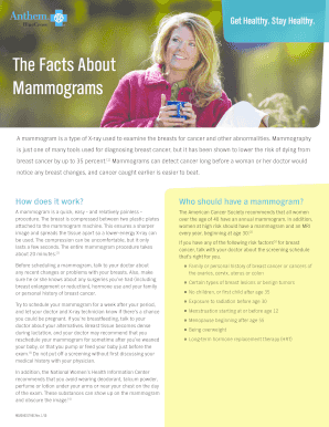 Fillable Online The Facts About Mammograms - Amazon Web Services Fax ...
