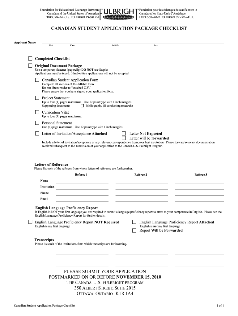 Fillable Online FulbrightInstructionsStudent.doc Fax Email Print ...