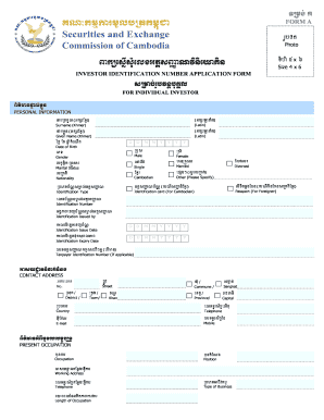 Fillable Online static1 vietstock INVESTOR IDENTIFICATION NUMBER ...