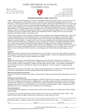 Fillable Online hms harvard VANDERBILT HALL - hms harvard Fax Email ...