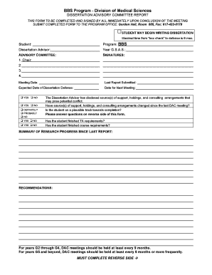 Fillable Online hms harvard BBS DAC Report Form 122109doc - hms harvard ...