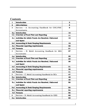 Fillable Online Model Accounting Hand book - Finaldoc Fax Email Print ...