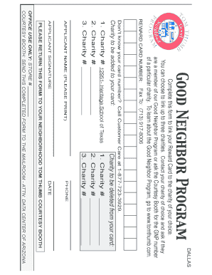 Fillable Online heritagestx Tom Thumb - Good Neighbor - Heritage School ...