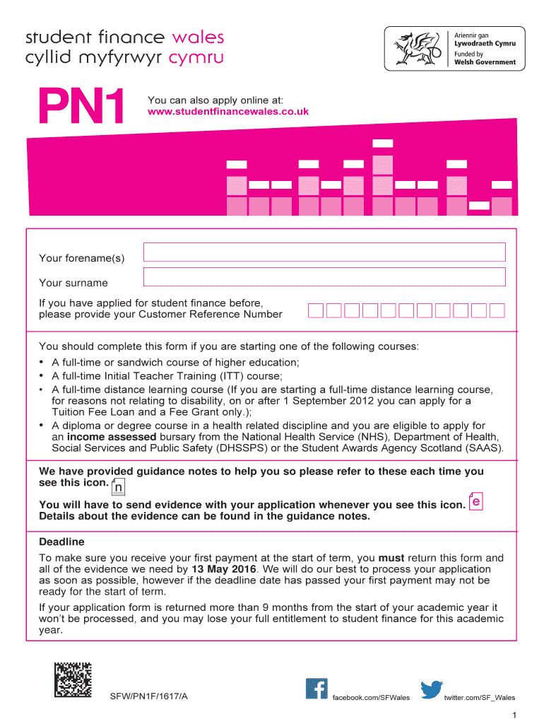 Pn1 Form - Fill Online, Printable, Fillable, Blank | pdfFiller