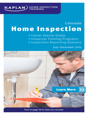 Fillable Online Colorado Home Inspection Fax Email Print - pdfFiller