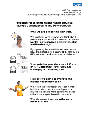 Fillable Online cambridgeshireandpeterboroughccg nhs Easy read ...