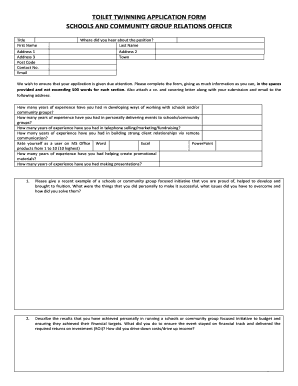 Fillable Online toilettwinning TT APPLICATION FORM - SCHOOL.docx Fax ...