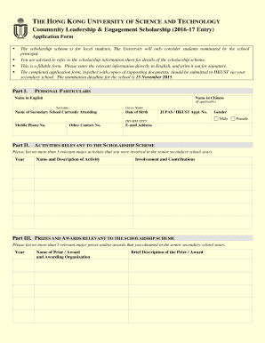 Fillable Online COLE Application Form. COLE Application Form Fax Email ...
