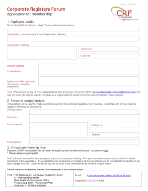 Fillable Online corporateregistersforum Crf-application-form -2pdf ...