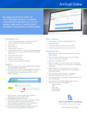 Fillable Online Application for all products - AmTrust Fax Email Print ...