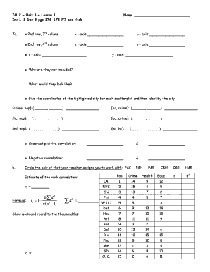 Fillable Online IM 2 Unit 2 Lesson 2 Fax Email Print - pdfFiller