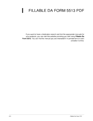 Fillable Online paganblog Da Form 5513 - paganblognet Fax Email Print ...