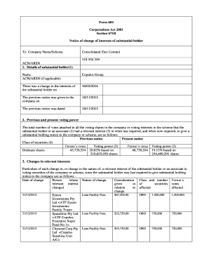 Fillable Online Form 604 Section 671B Notice of change of Fax Email ...