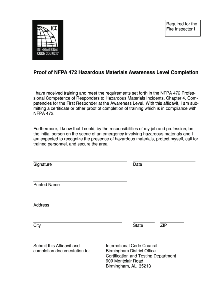 Nfpa 472 Pdf Download - Fill Online, Printable, Fillable, Blank | pdfFiller