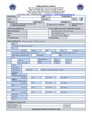 Electronic Medical Referral - Fill Online, Printable, Fillable, Blank ...