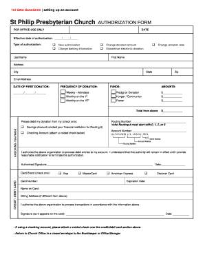 Fillable Online AUTHORIZATION FORM for Vanco Fax Email Print - pdfFiller