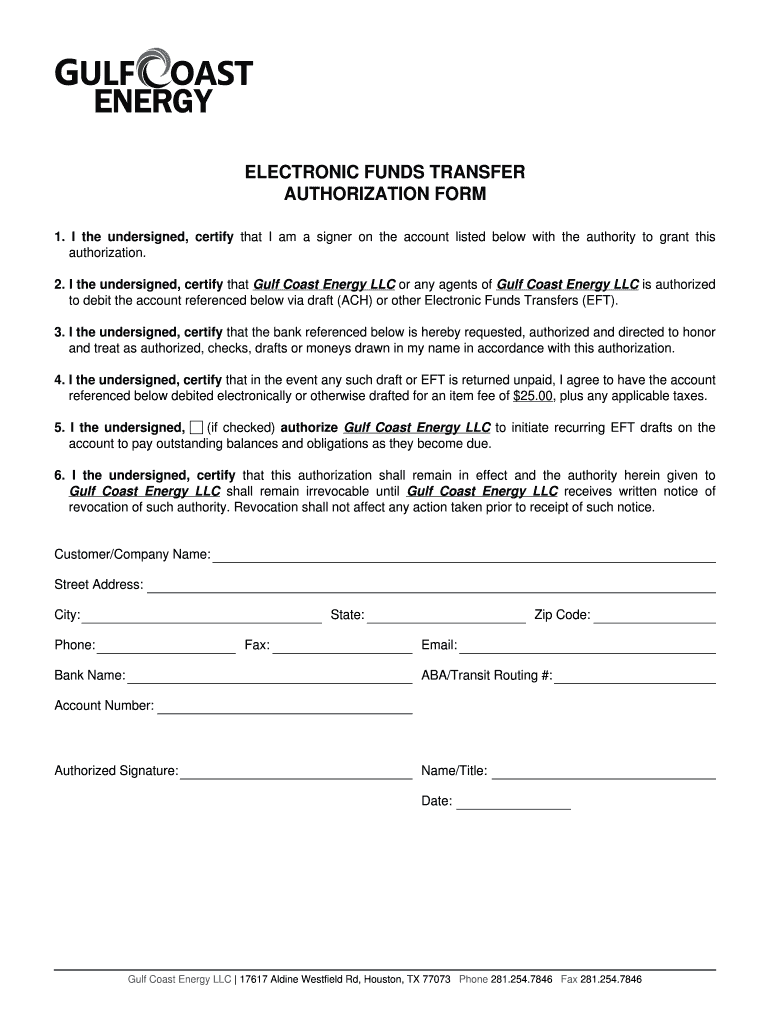 Fillable Online Electronic-Funds-Transfer-Authorization-Formpdf Fax ...