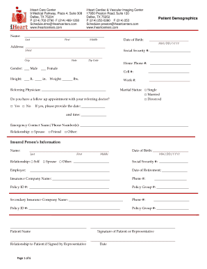 Fillable Online Patient Registration Packet Care Fax Email Print ...