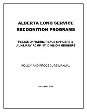Fillable Online Alberta Long Service Recognition Programs Alberta Long ...